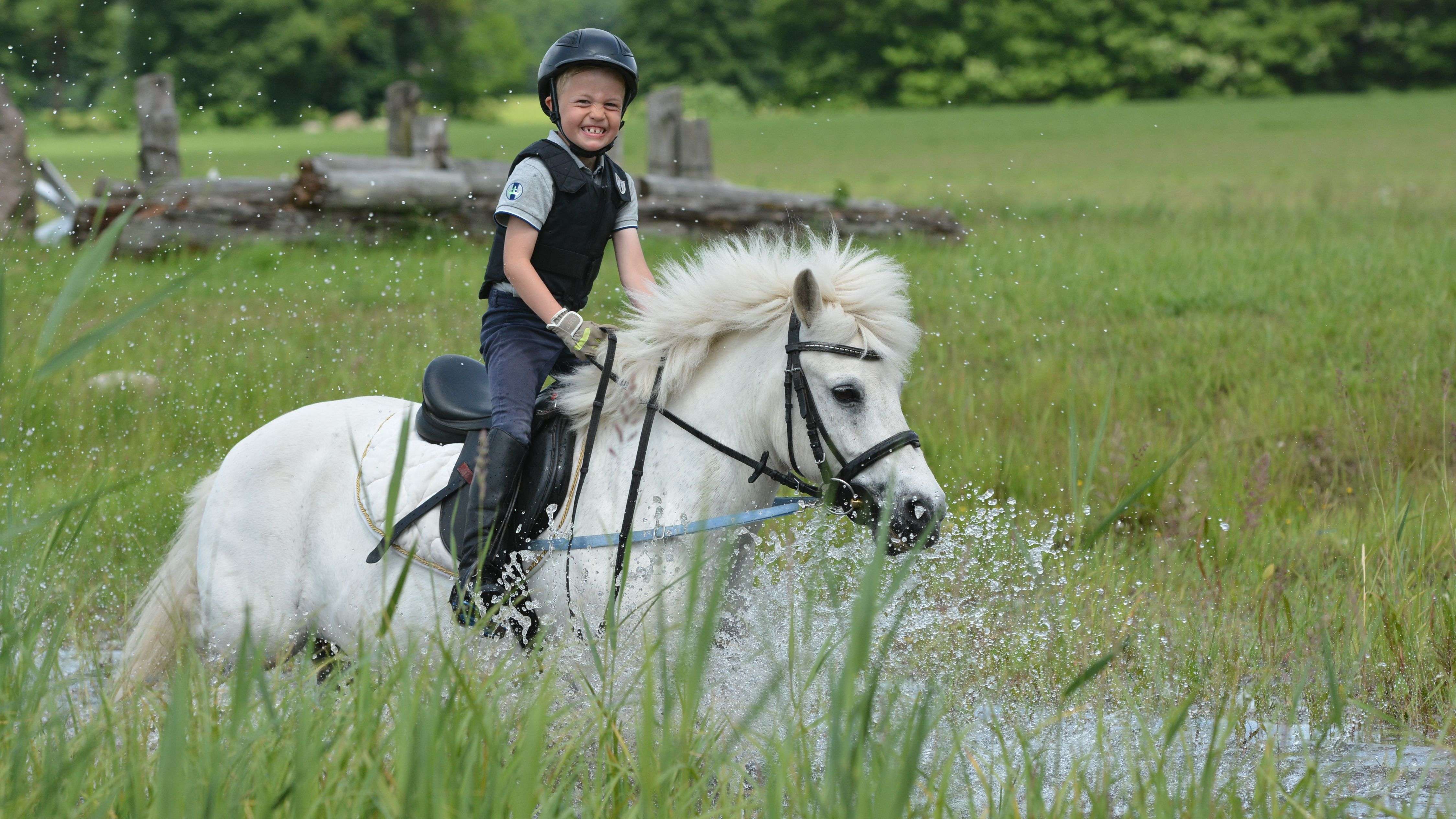 So lernen Kinder das Reiten im Gelände | wehorse.com